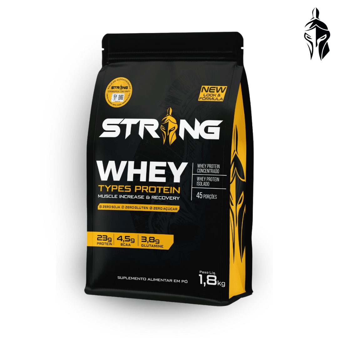 Whey Types Protein 1,8kg - Proteína para Alta Performance